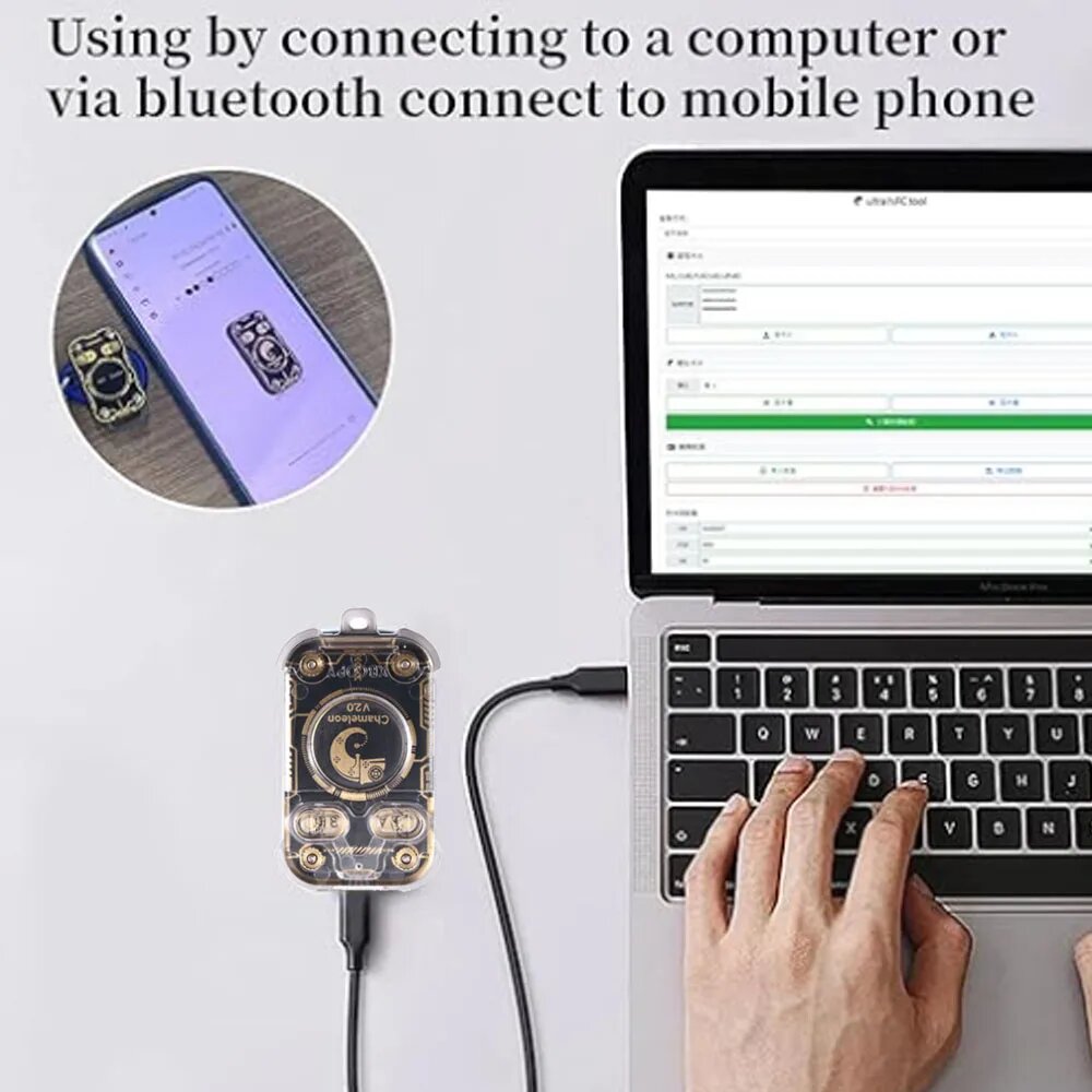 Agate Chameleon Ultra RFID NFC брелок C-2.0