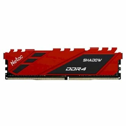 Оперативная память Netac Shadow (NTSDD4P36SP-08R) DIMM DDR4 8ГБ - DDR4, 8ГБх1 шт, 3600 МГц, 18-22-22-42