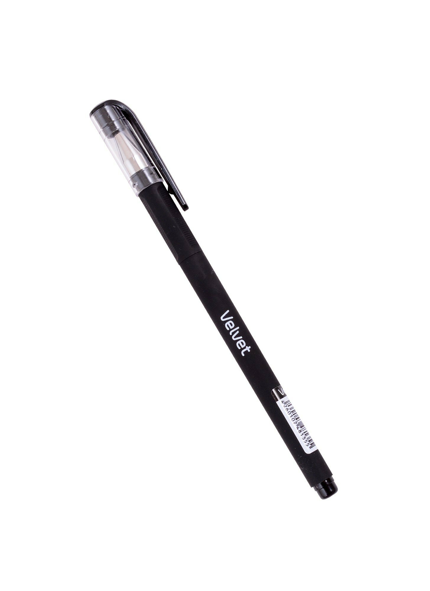 Ручка гелевая Berlingo, Velvet, черная 0,5 мм