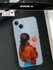Чехол на Apple iPhone 14 / Айфон 14 с принтом "Девушка с опавшим листом", прозра...