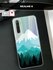 Чехол на Realme 6 / Реалми 6 с принтом "Синяя снежная гора", прозрачный