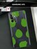 Чехол на Samsung Galaxy A72 / Самсунг Галакси А72 с принтом "Зеленая груша патте...