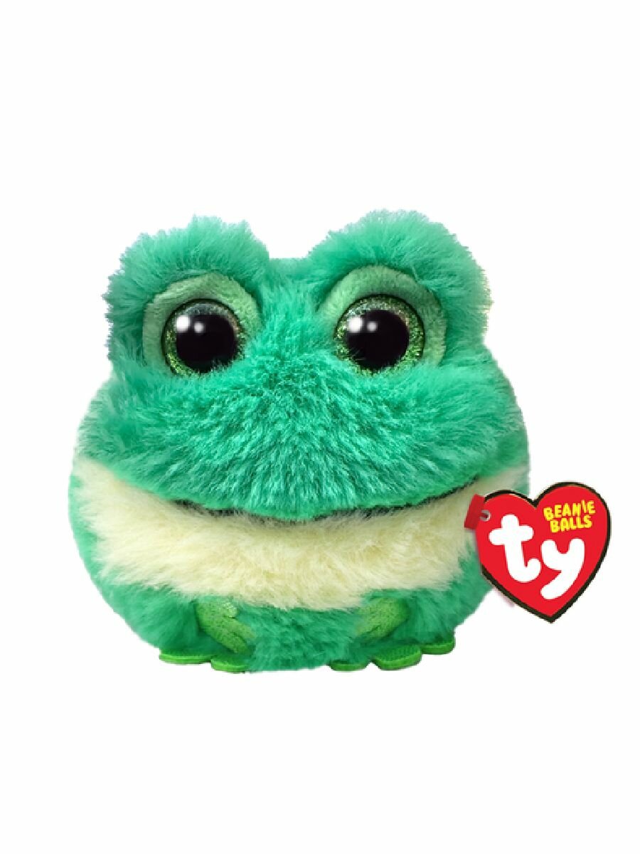 TY Мягкая игрушка Джилли Лягушонок дет, 10 см