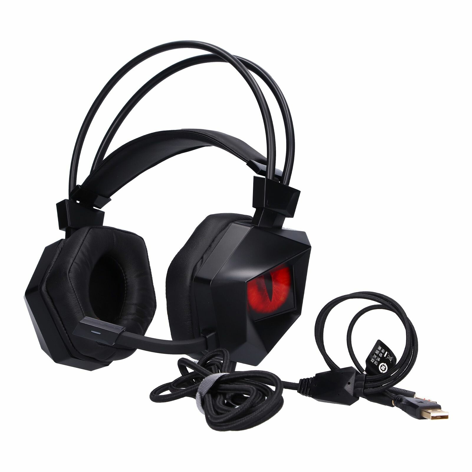 Игровая гарнитура TAIDU с шумоподавлением, микрофоном, подсветкой для Xbox One, PC