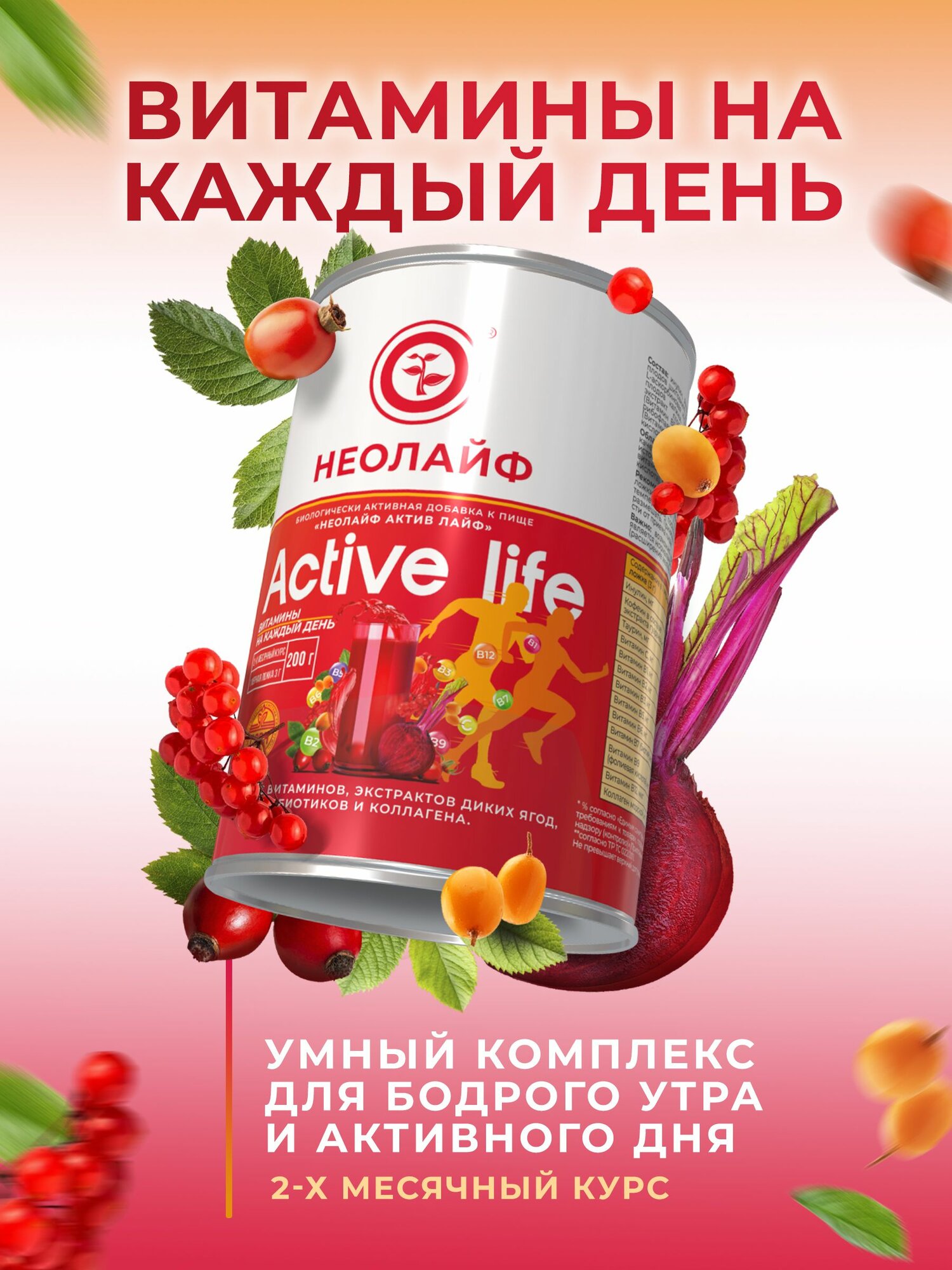 Витаминный комплекс на каждый день ACTIVE LIFE
