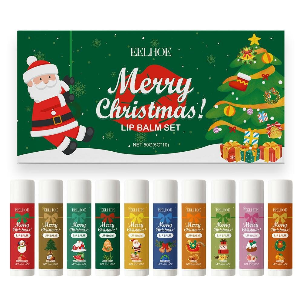 Набор губных помад в подарок на Новый год