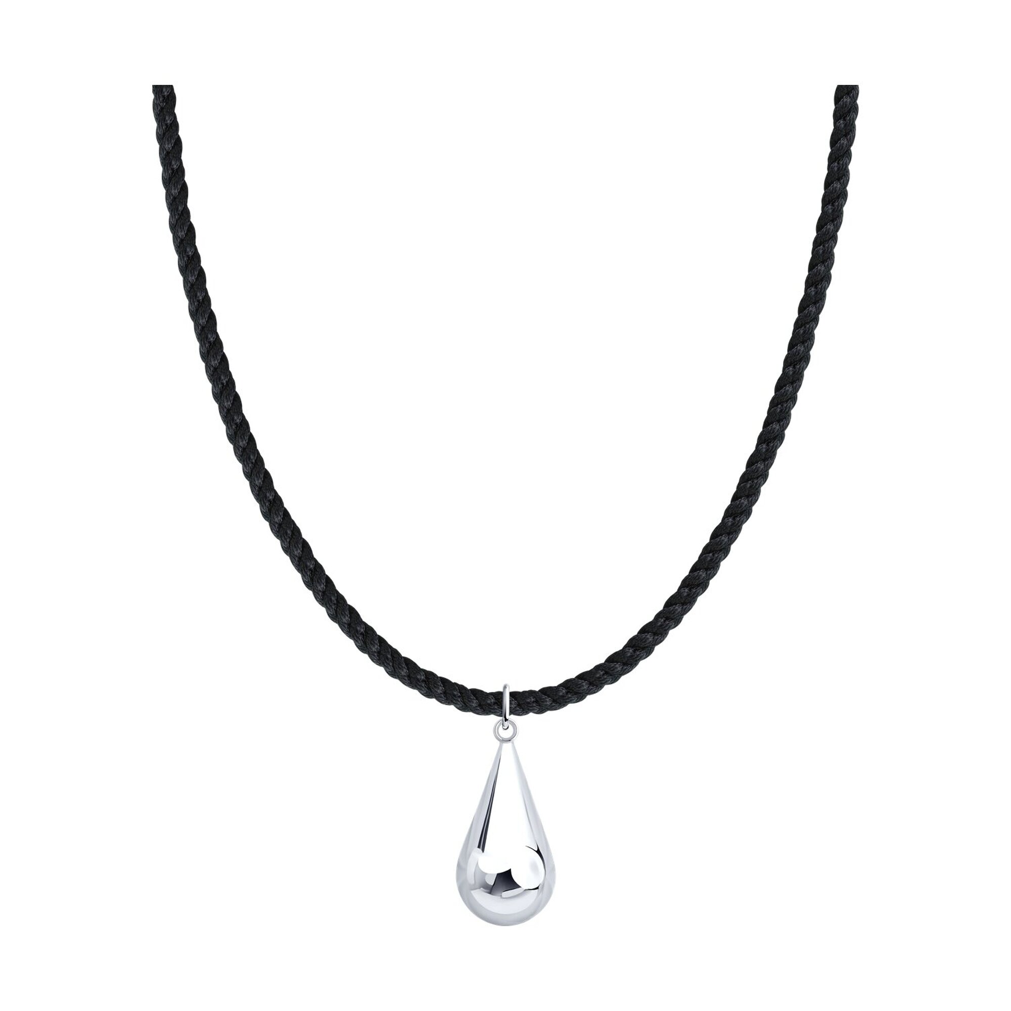 Колье Diamant online, серебро, 925 проба, родирование