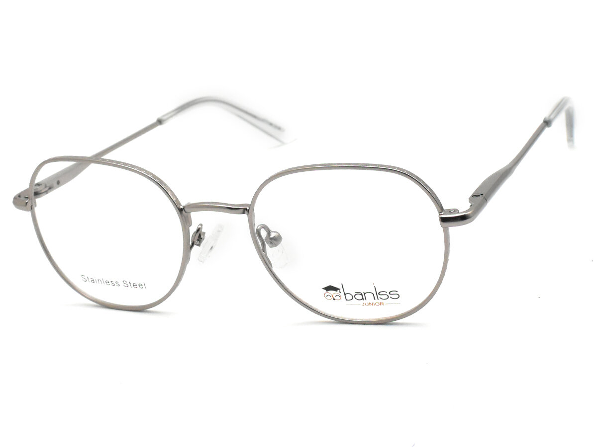 Оправа для очков BANISS BY1003 C01 пол Детские форма оправы Круглая цвет оправы Серебряный