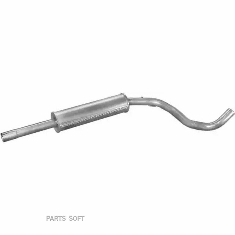 Глушитель средн часть SEAT: AROSA 97-04, VW: LUPO 98-05 от официального дистрибьютора, POLMOSTROW, артикул 2367