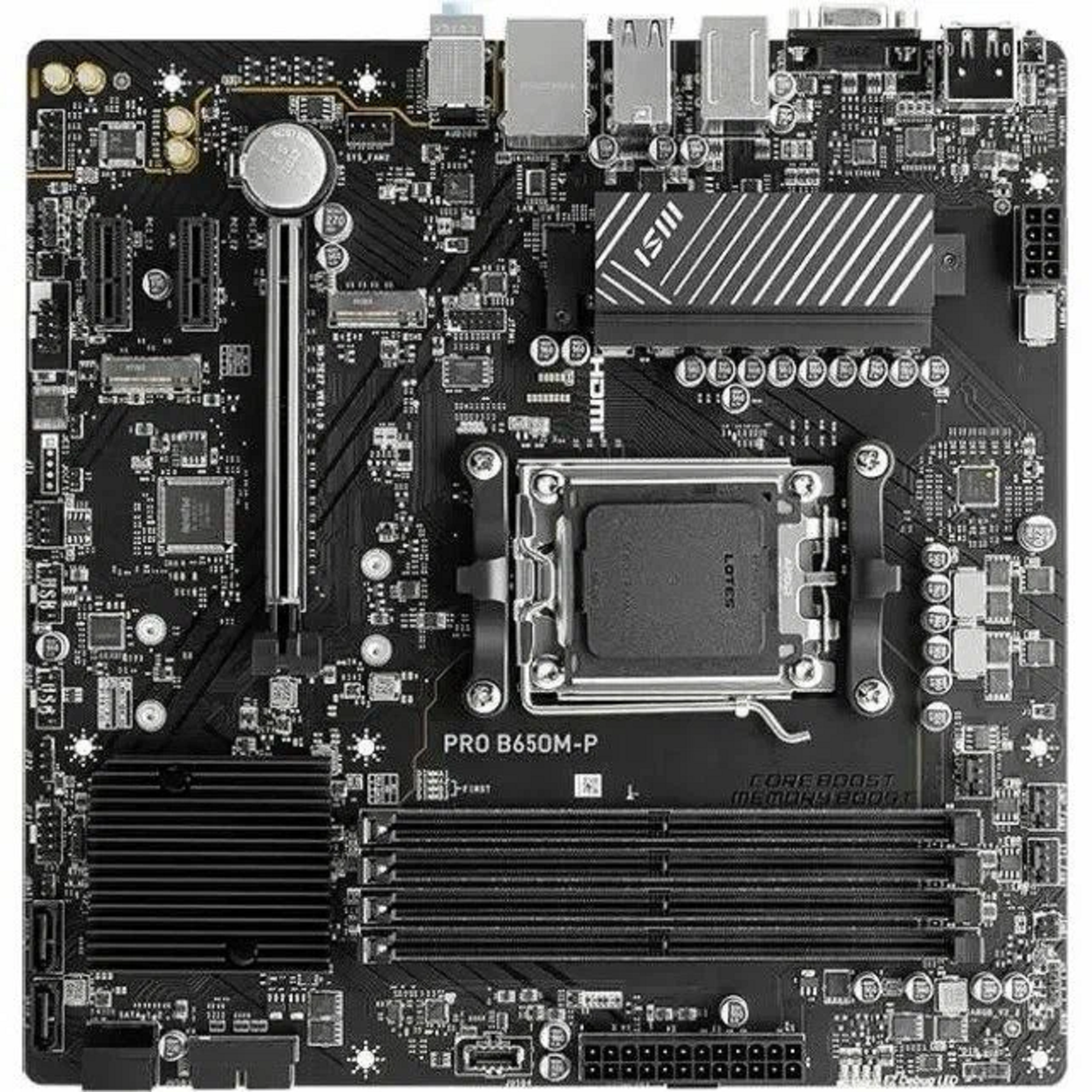 Материнская плата MSI PRO B650M, AM5, DDR5, двухканальный режим