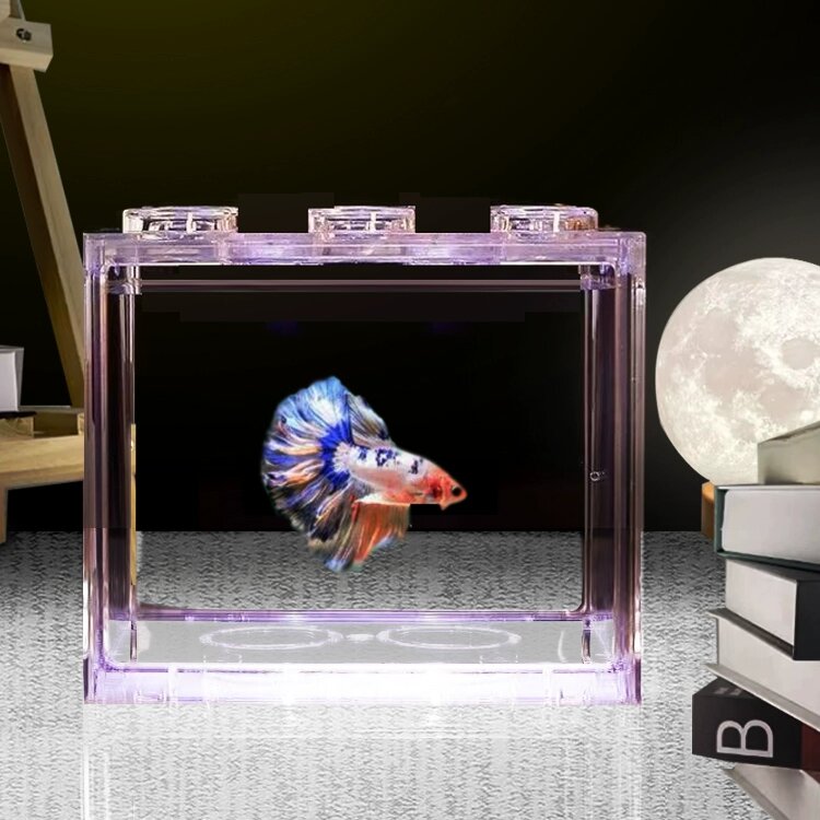 Большой прозрачный аквариум для декора аквариума и DIY-комплекта аквариума