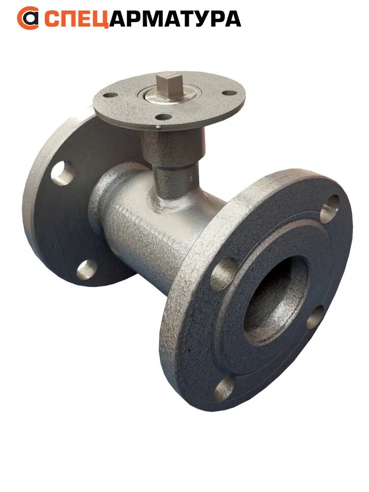 Кран шаровый LD кшцфэ из стали 20 Ду80/70 Ру1,6МПа под электропривод (F07,14х14, Н/П, L210, Т200)