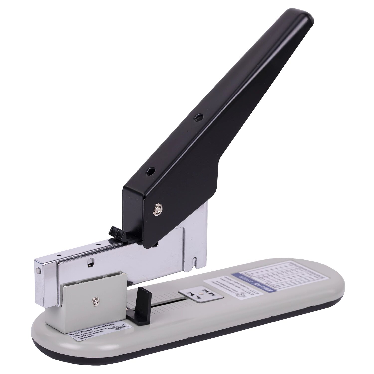 Степлер мощный №23/6-23/23 KW-trio, до 210 листов, серый/черный, 50-LB