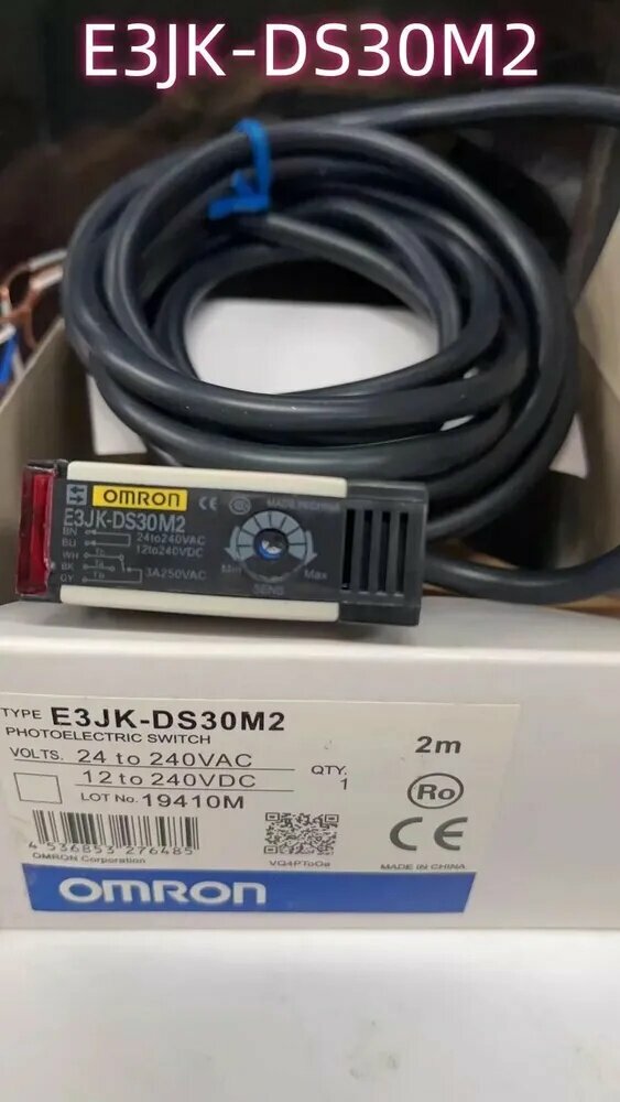 Новый оригинал Фотоэлектрический выключатель Omron E3JK-DS30M2