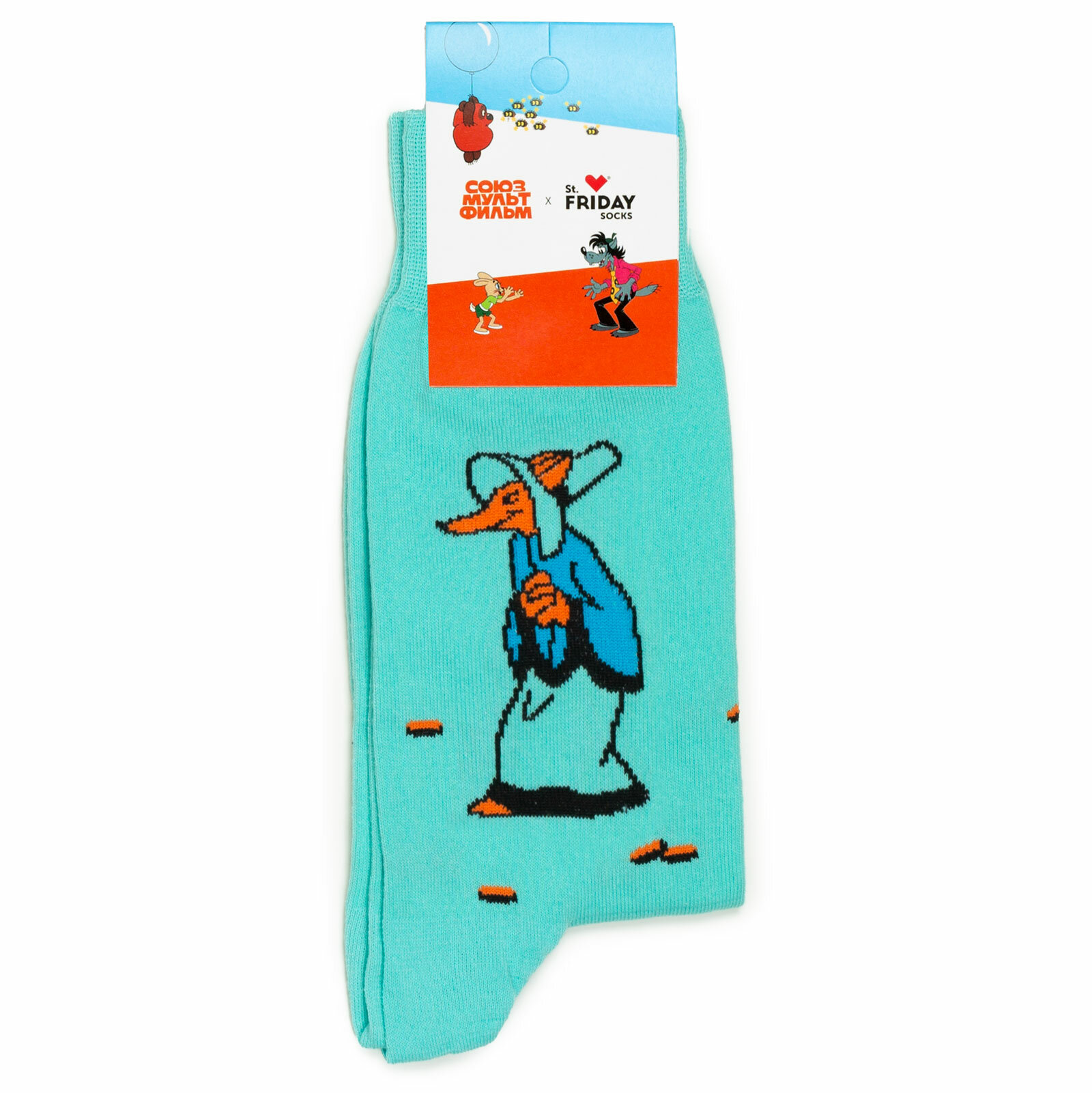 Носки St. Friday x Союзмультфильм - Лиса Алиса