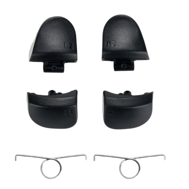 1 Комплект Плечевых кнопок L1R1 L2R2 Триггеров и Кнопка Замены Комплекта Пружин для P5 Версии 3 Аксессуар для Ремонта Геймпада