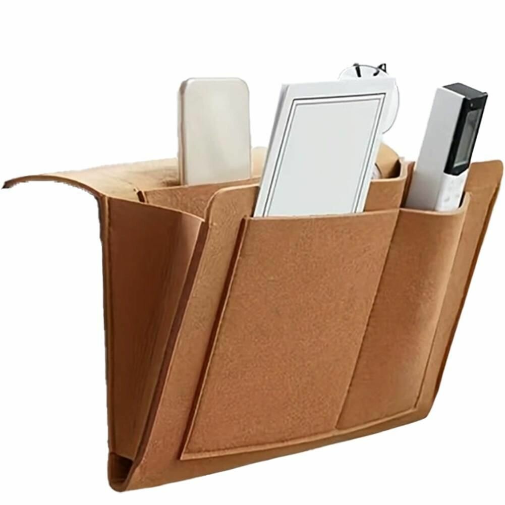 Войлочная сумка для хранения вещей у кровати