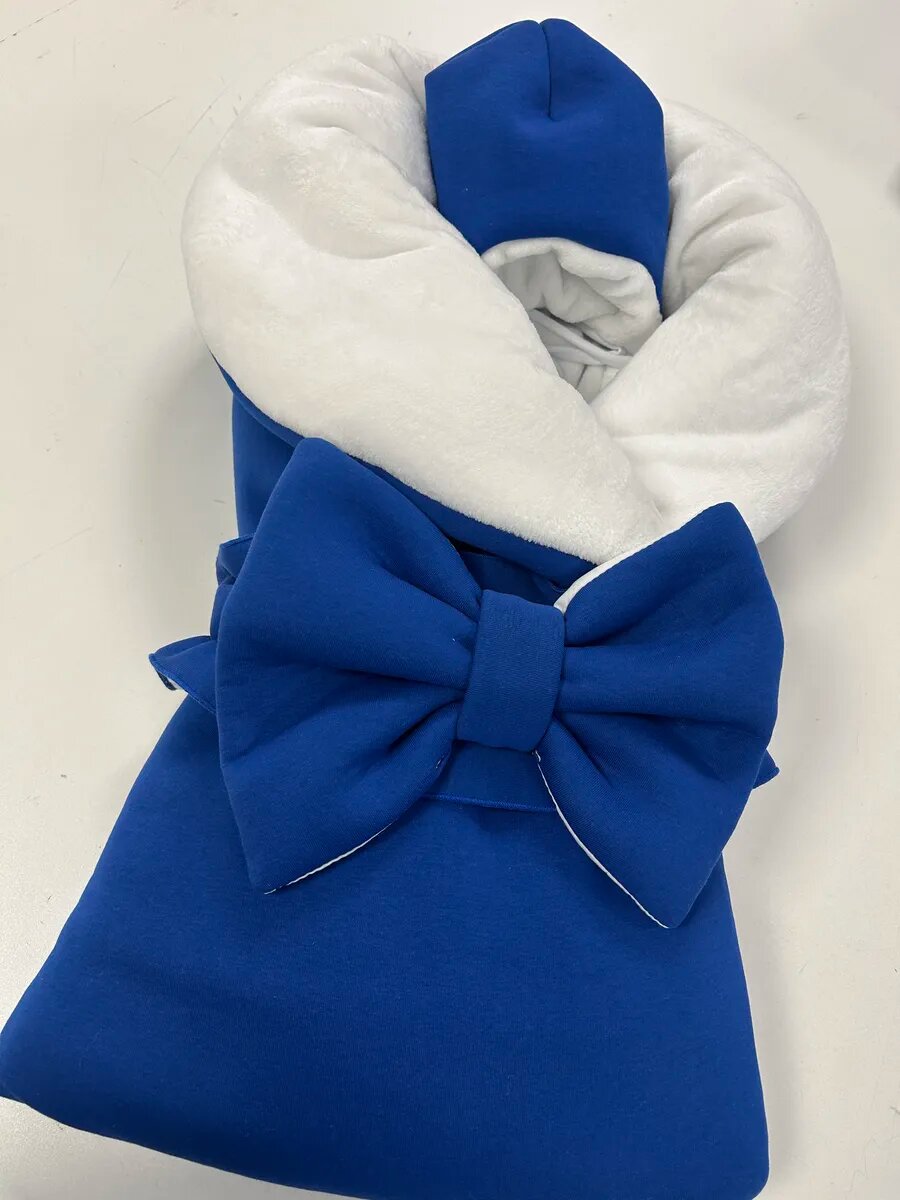 Зимний конверт-кокон на выписку новорожденного