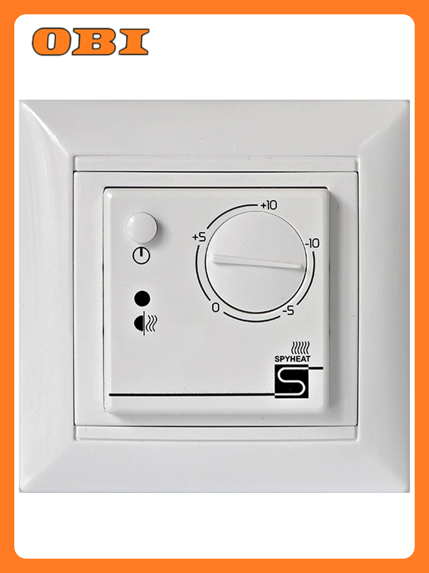 Термостат SpyHeat SMT-514D, для систем стаивания снега, механический, белый