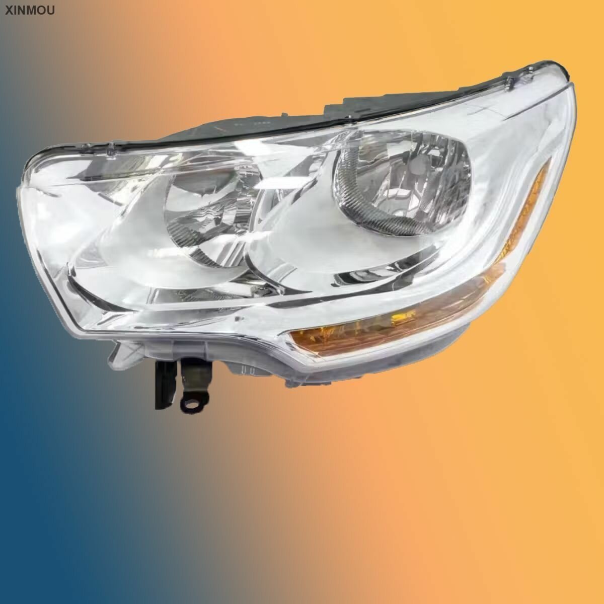 Левая фара для Citroen C4 B7 2010 и далее. Citroen C4 B7 левая фара DEPO 552-1135LMLD-EM с небольшими изменениями