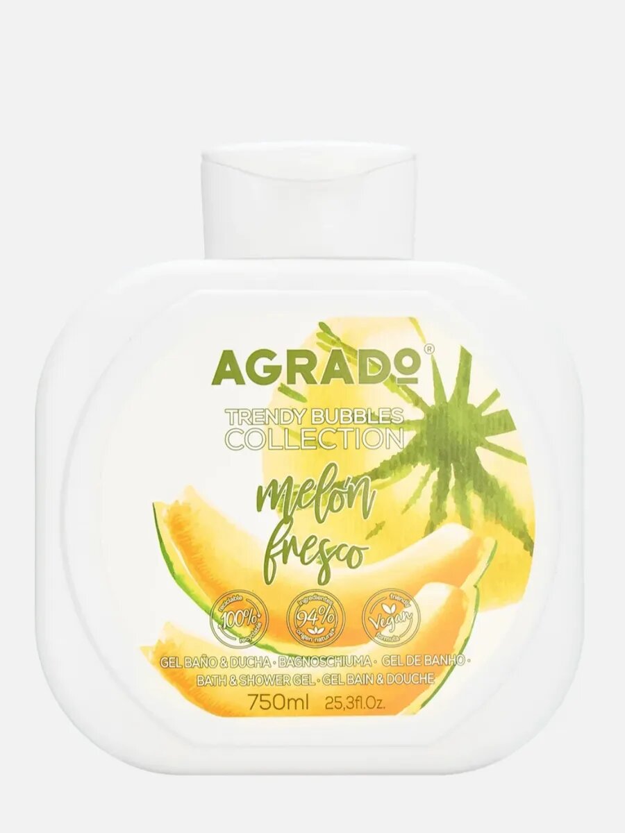 Гель для душа AGRADO fresh melon