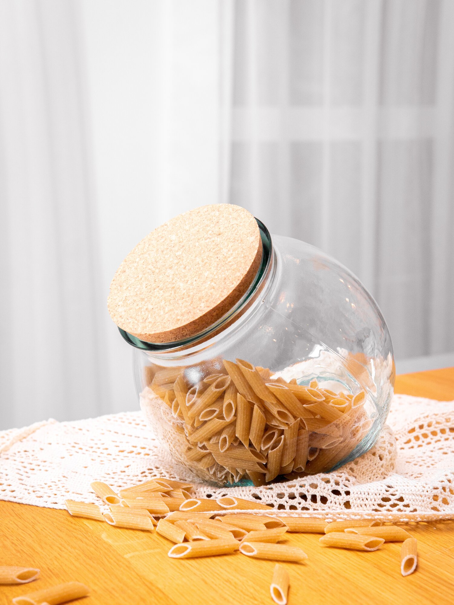 Банка с крышкой для сладостей San Miguel 2,5л, прозрачная, стекло