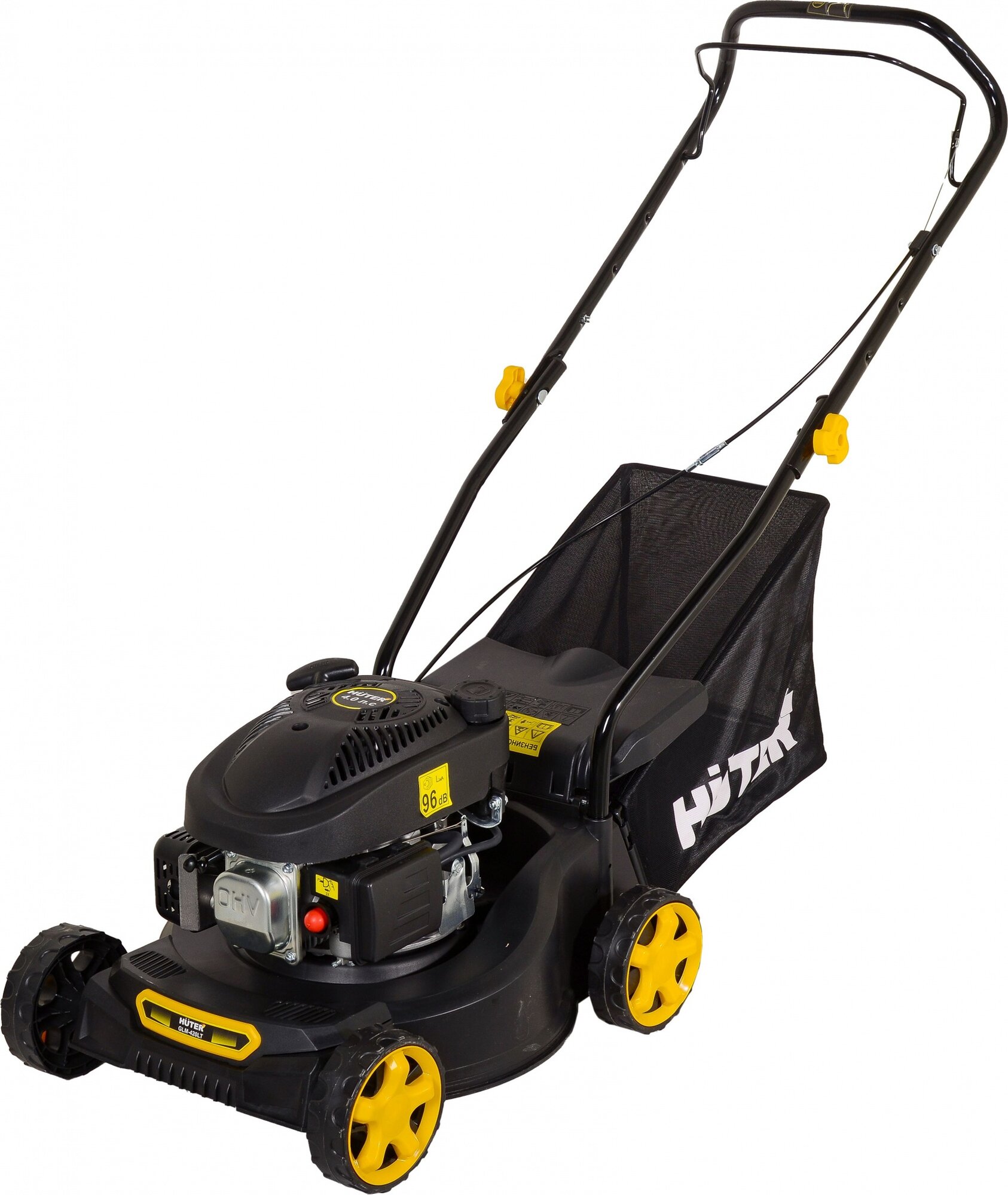 Газонокосилка Huter GLM-420LT, роторная, ширина скашивания 42 см