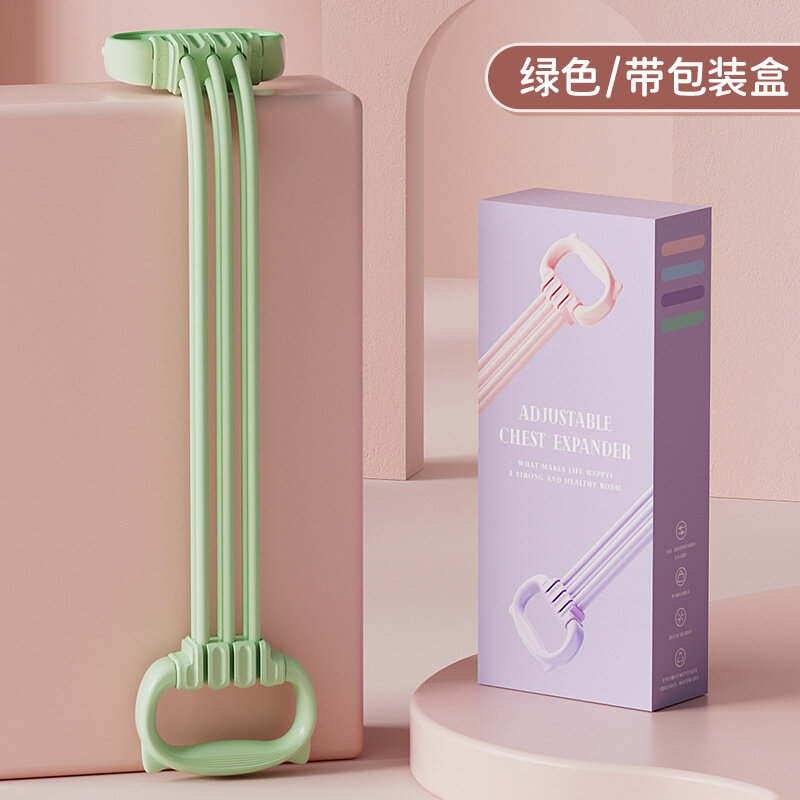 ⭐ 8-образная резинка для женщин, резинка для растяжки спины, фитнес-эластичная лента, домашняя йога для растяжки плеч, растяжка спины ⭐