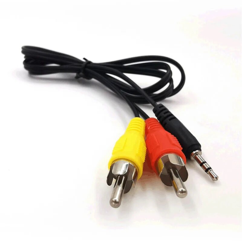 Аудиоразветвитель 2,5 мм на 2 RCA