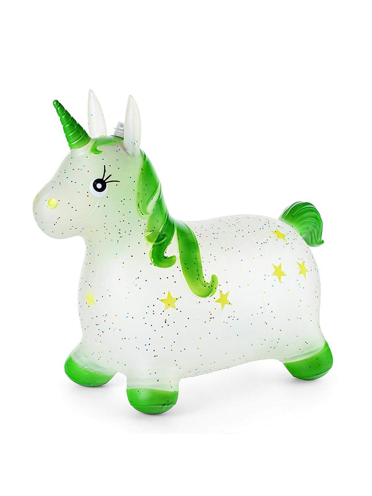 Прыгун Лошадка со светом и звуком цвет зелёный (00-2040-1)