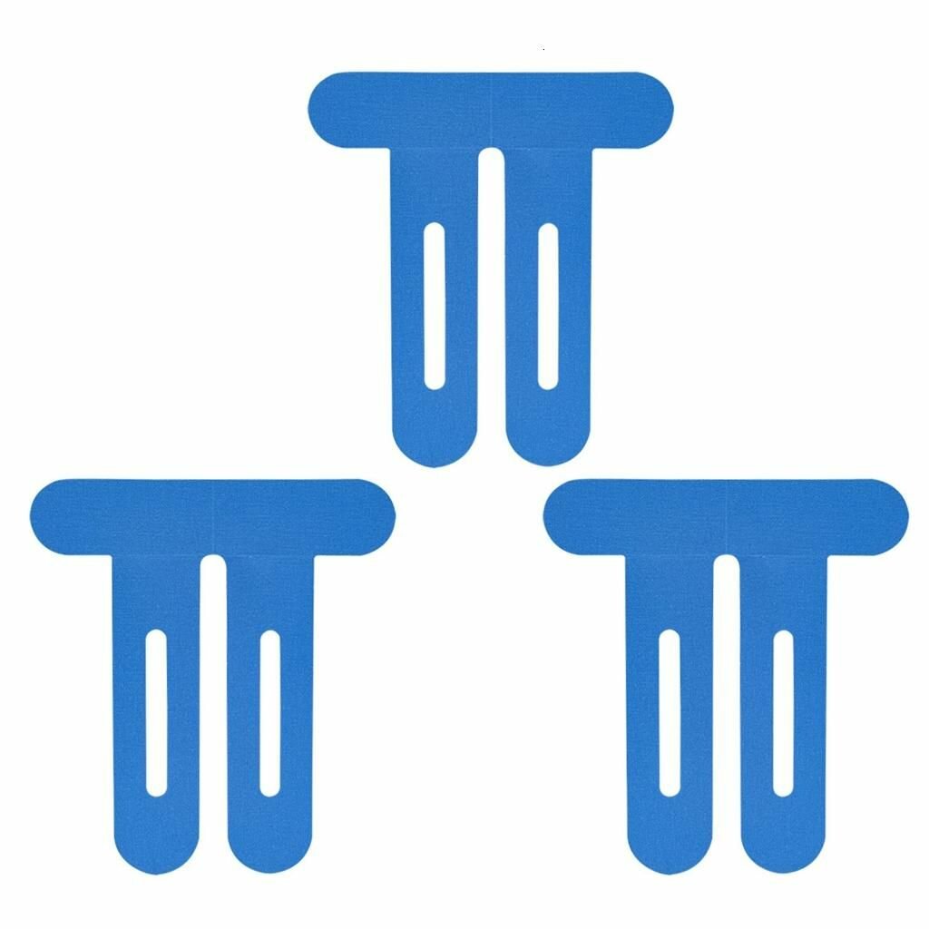 Кинезио тейп для колена и локтя, Синий