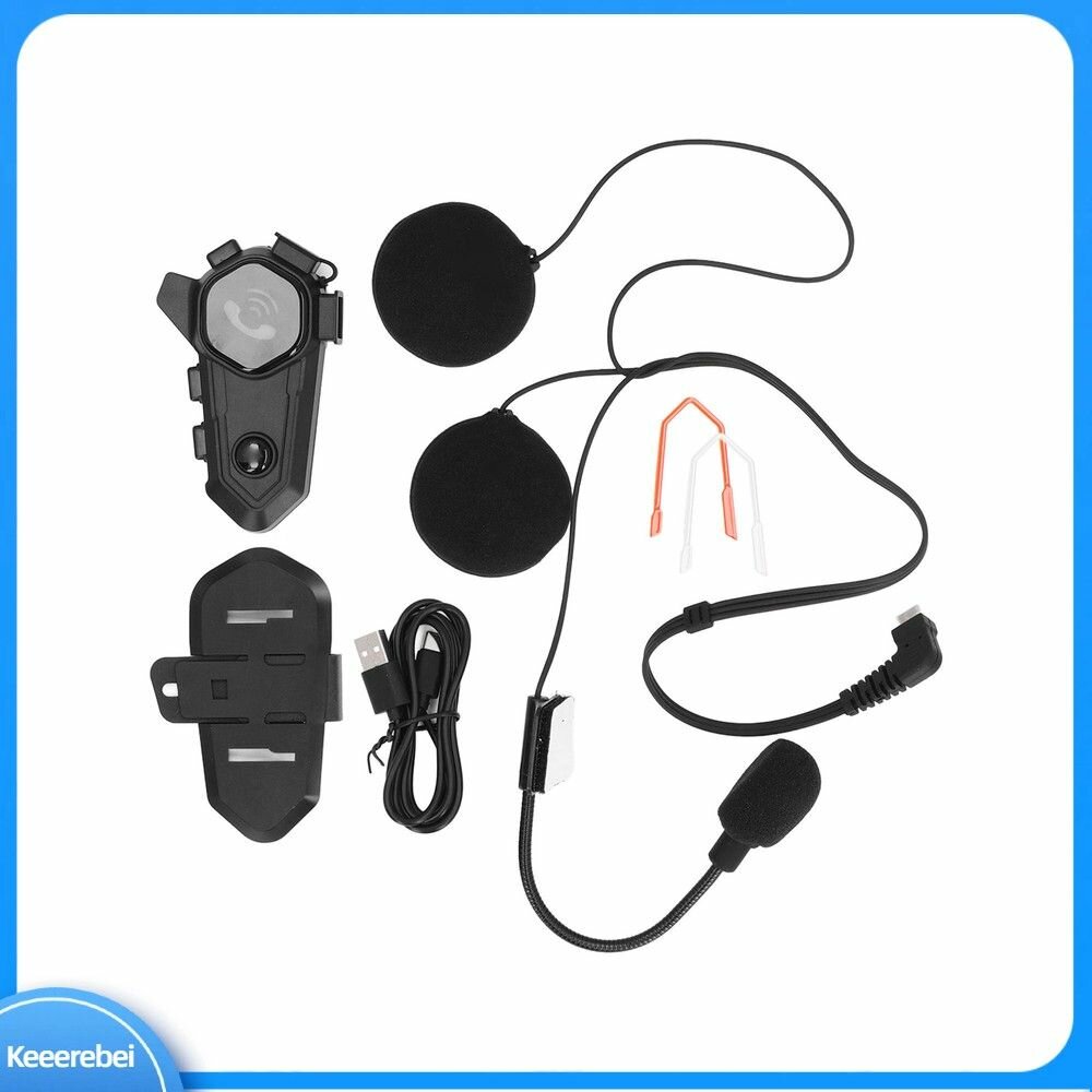 Мотоциклетная Bluetooth-гарнитура, DSP, шумоподавление, IP67, для езды/спорта