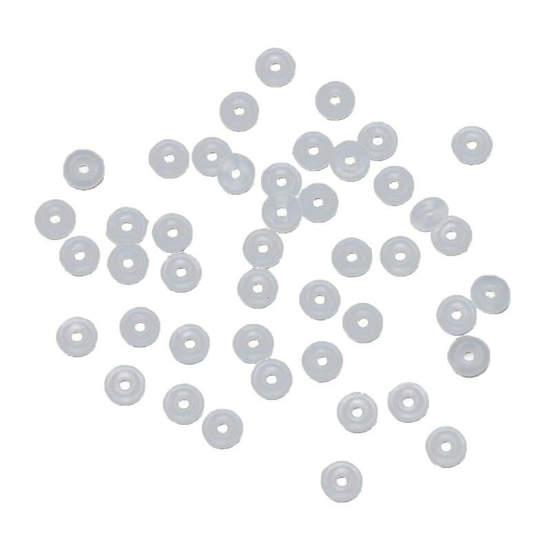 Силиконовые резиновые пробки с противоскользящим кольцом, 1mm