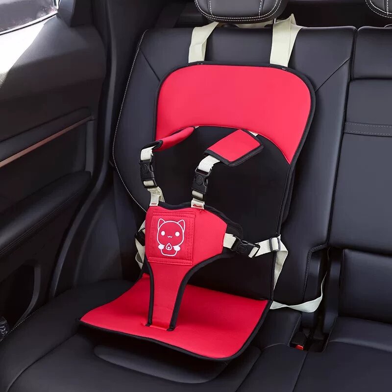 Детский ремень безопасности для автомобиля, удобное и портативное автокресло, универсальное для детей от 0 до 12 лет.