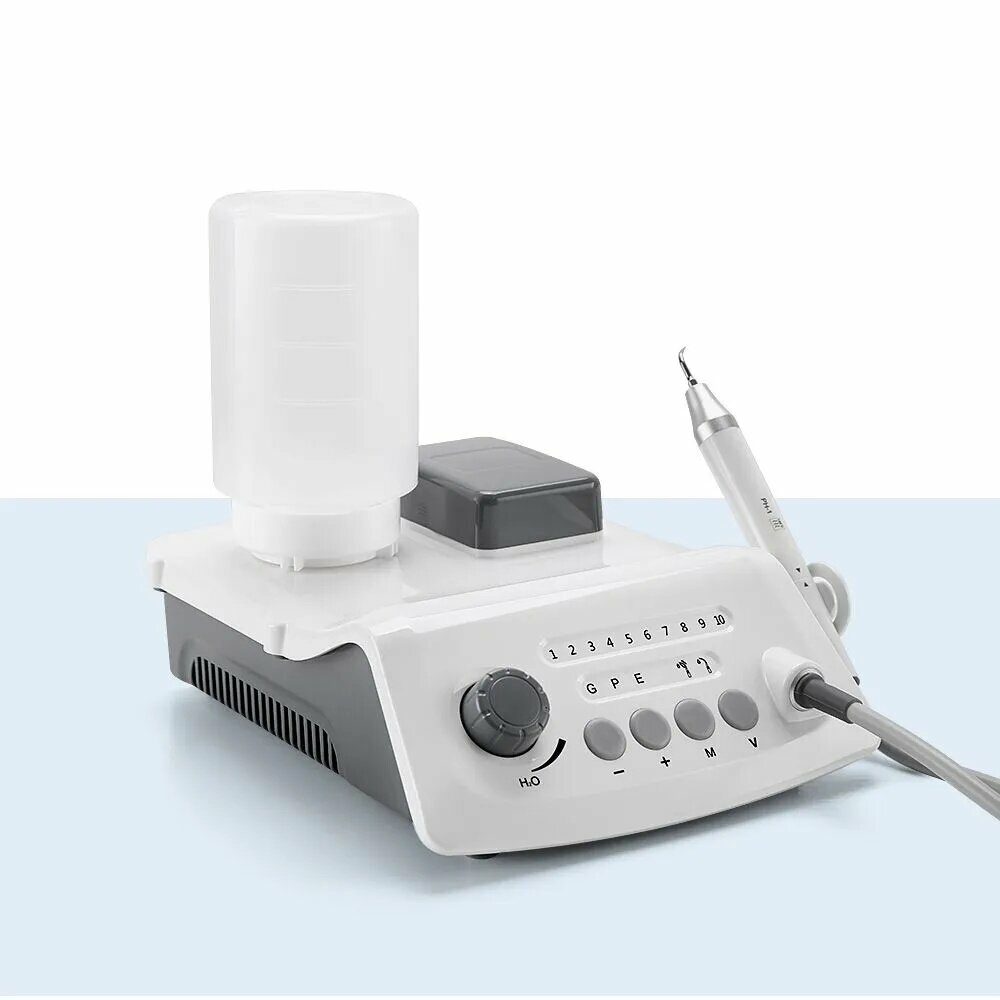 Стоматологический светодиодный ультразвуковой скалер с беспроводным управлением и съемным наконечником, автоматический очиститель зубов с подачей воды A8, простая версия