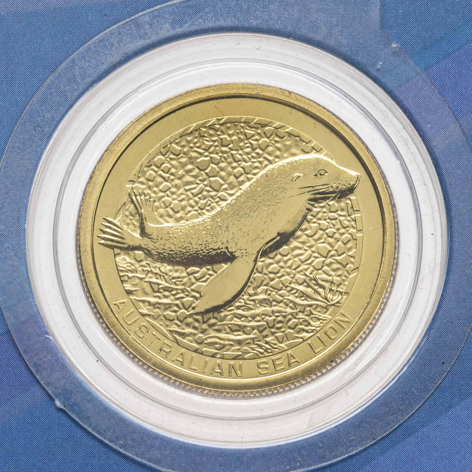 Австралия 1 доллар 2008 "Коренные австралийские животные - Австралийский морской лев", Алюминиевая бронза, в сохранности UNC