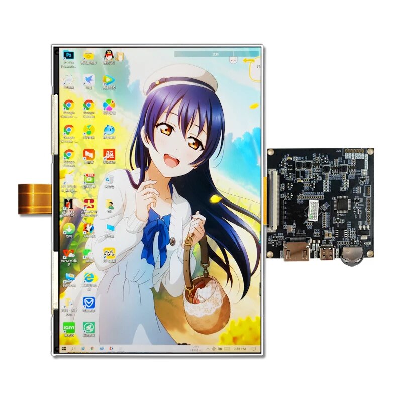8.9" TFT LCD монитор для Raspberry Pi, LCDXBoard kit