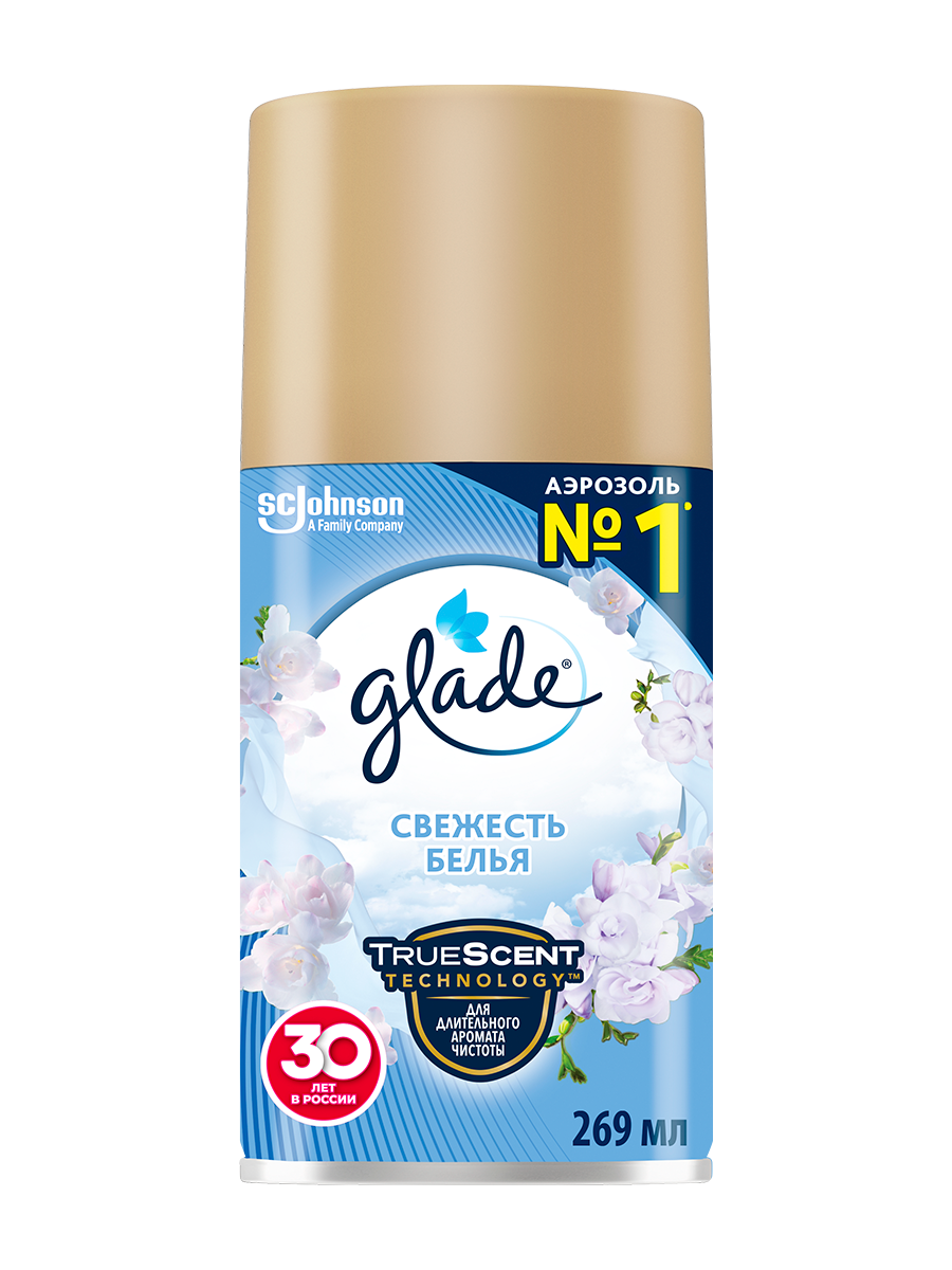 SC J GLADE AUTOMATIC Запасной баллон свежесть белья, 269мл