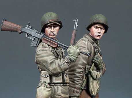 Набор пехоты США 1/35 Resinking