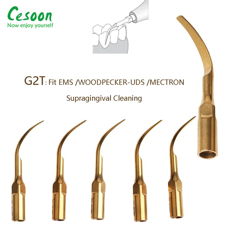 Стоматологические ультразвуковые насадки для чистки зубов cesoon G1T-G5T P1T-P4T G2T
