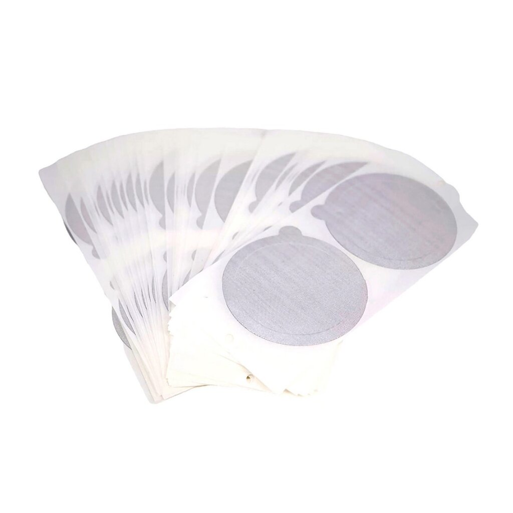 100 шт, 62 ММ кофейная крышка из алюминиевой фольги, наклейка из алюминиевой пленки