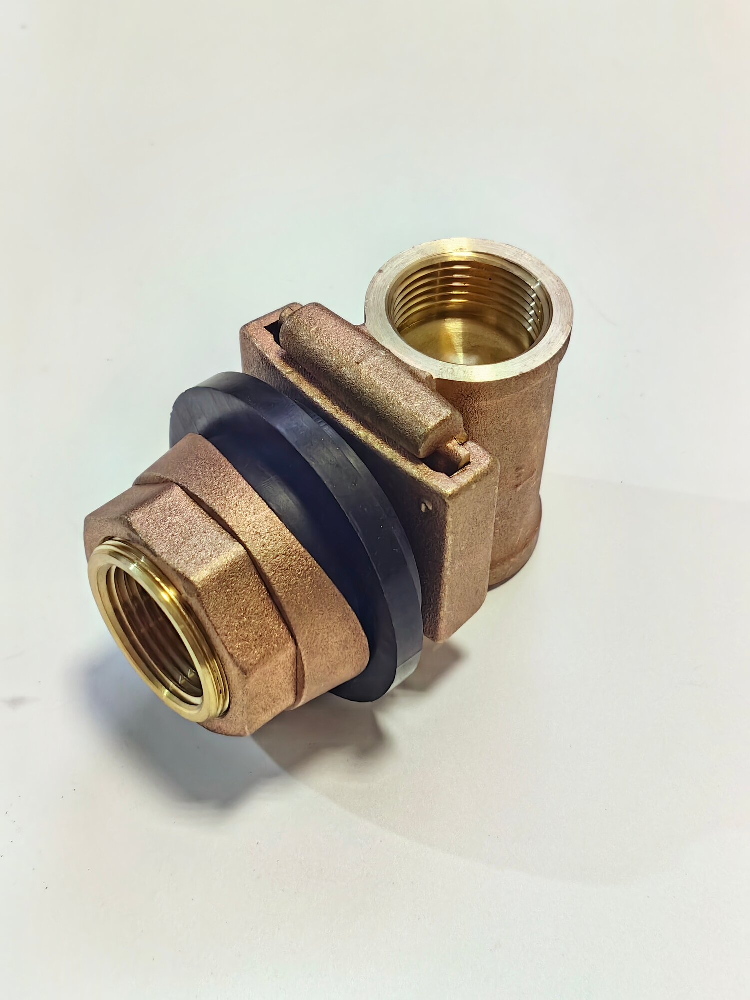 Адаптер скважинный Tim W-DA0104, для глубинного насоса, латунный корпус