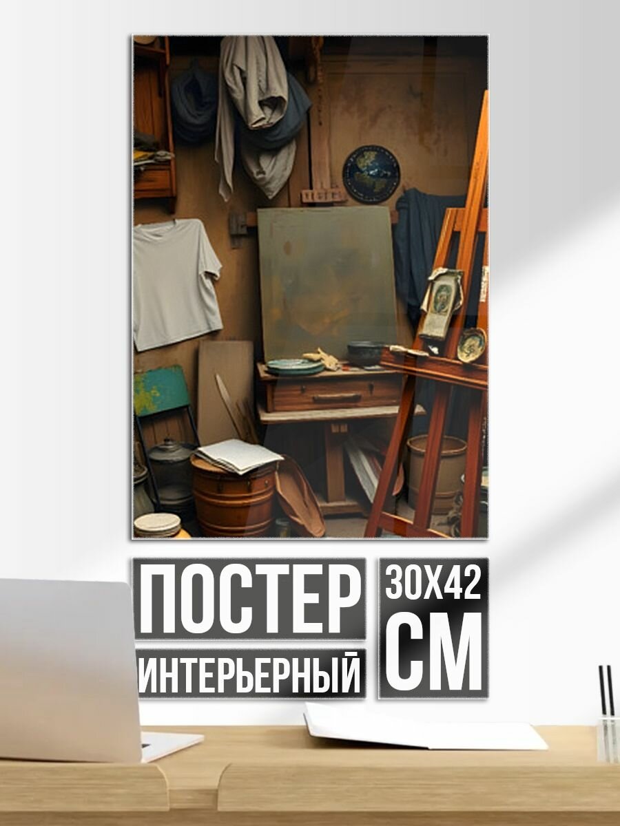 Постер на стену Мастерская художника