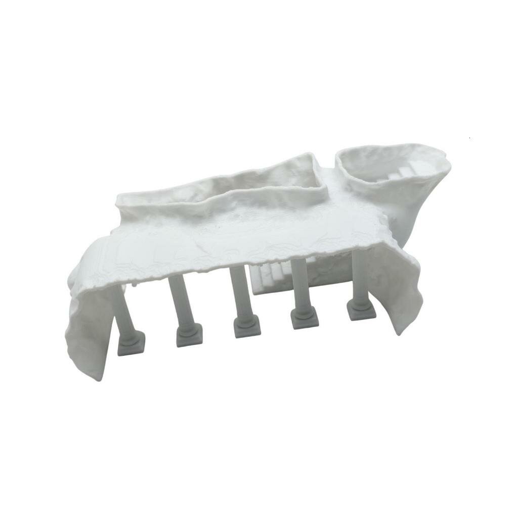 Домик для аквариума, укрытие для рыб, Белый - S