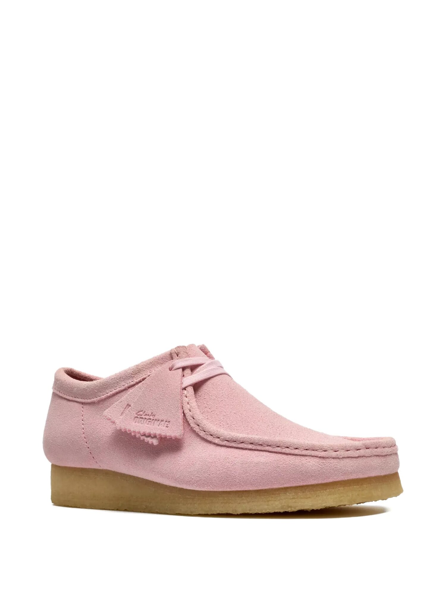 Ботинки Clarks ORIGINALs Wallabee, размер 7, pink — фото 1