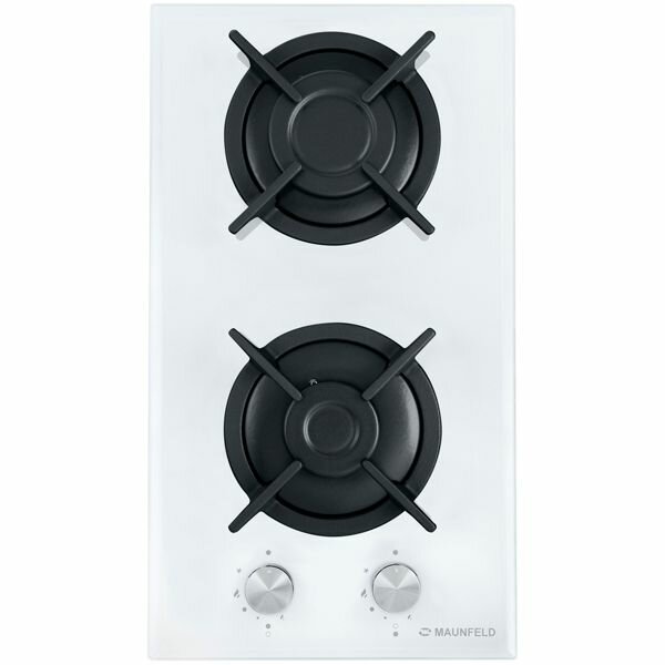 Встраиваемая газовая панель независимая Maunfeld EGHG.32.1CW/G White