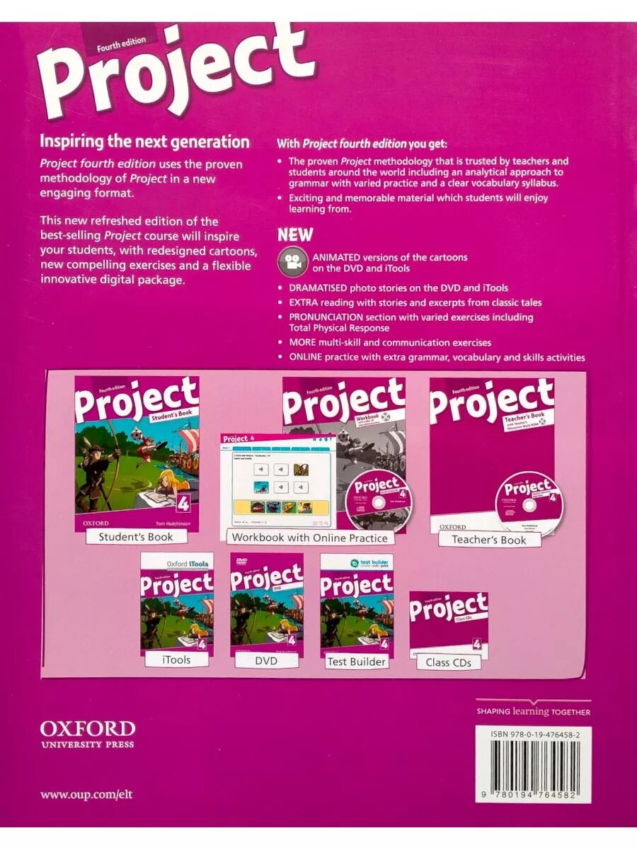 Project (4th edition) 4 Student Book | Oxford University Press — фото 1