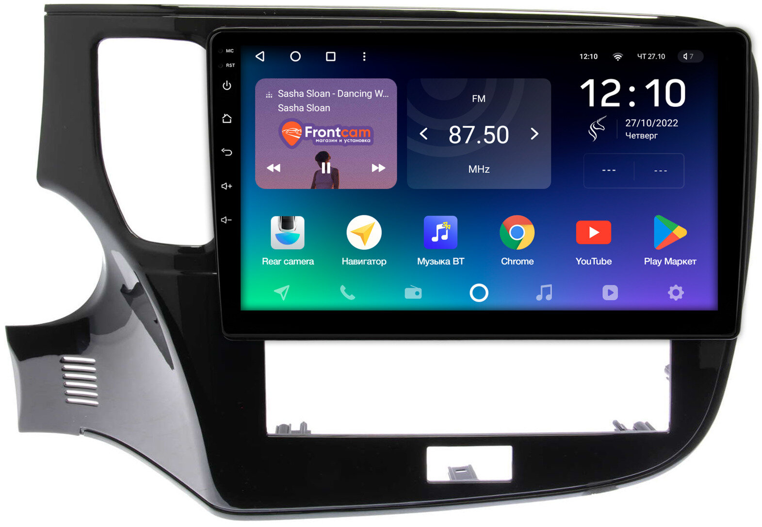 Штатная магнитола Mitsubishi Outlander 3 2020-2024 Teyes SPRO PLUS 4/64 10" RM-10-1153 Android 10 (4G-SIM, DSP, IPS)