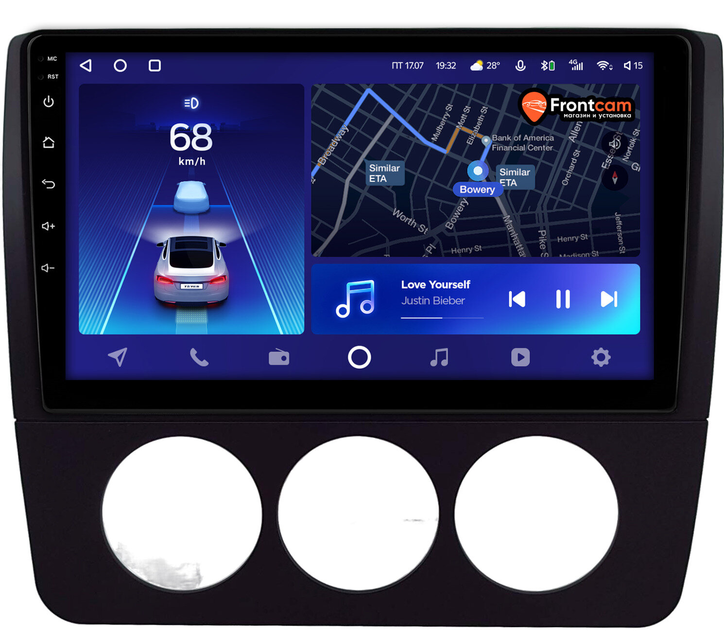 Штатная магнитола Audi A4 (B5) 1994-1999 (Тип 1) Teyes CC2 PLUS 6/128 9" RM-9-0443 Android 10 (4G-SIM, DSP, QLed)