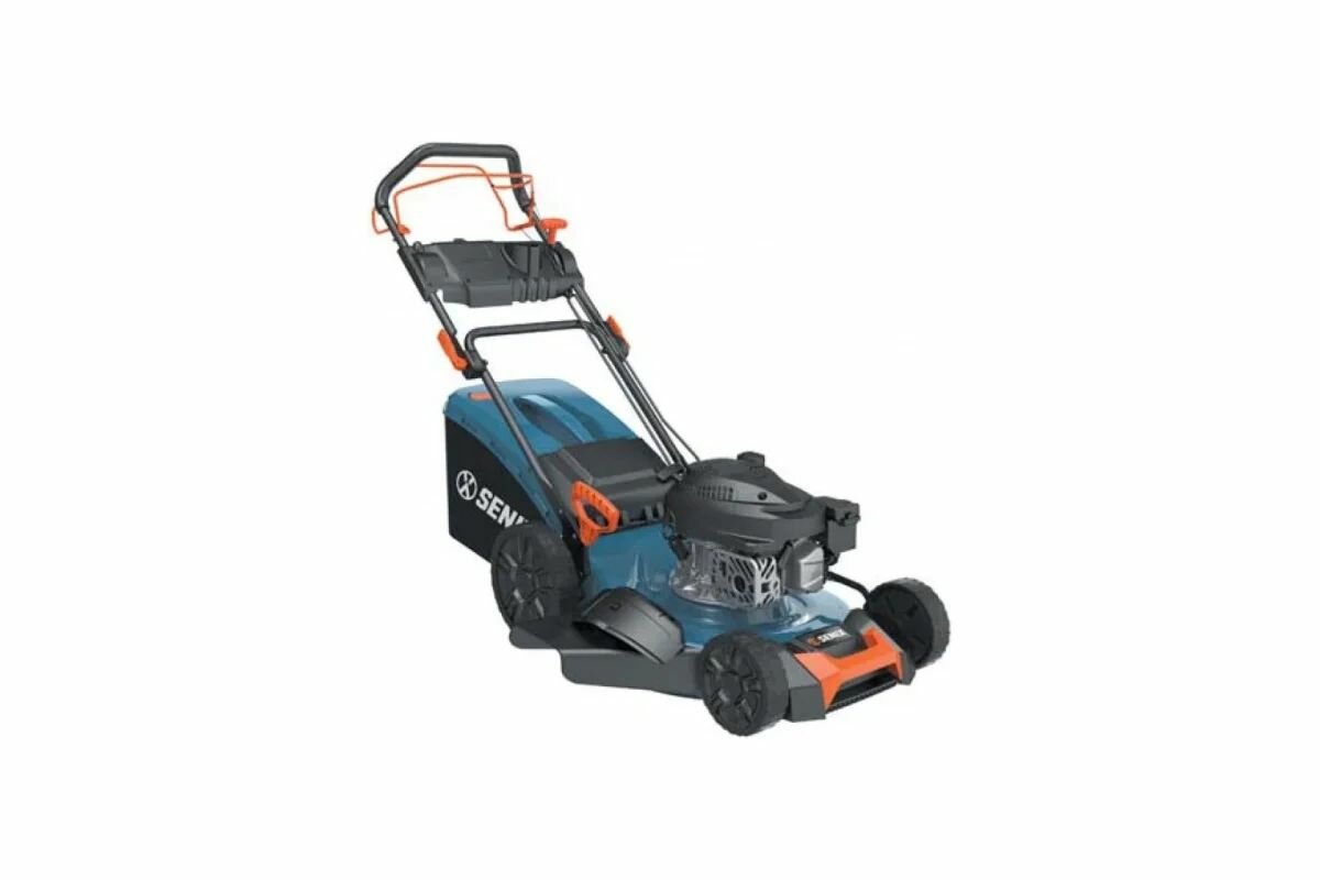 Газонокосилка бензиновая самоходная Senix 46 см, двигатель HONDA LSSG-M2-EU